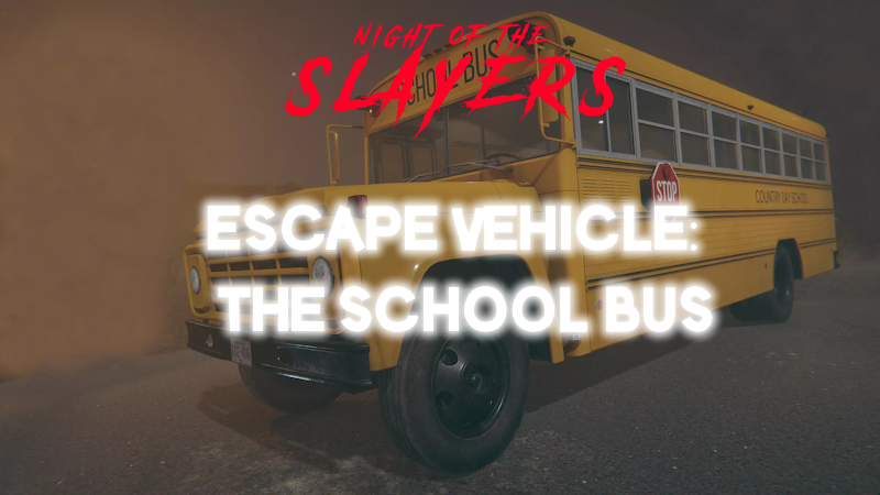 Night of the Slayers - DEVLOG #4 – Escape Vehicle: The School Bus ...