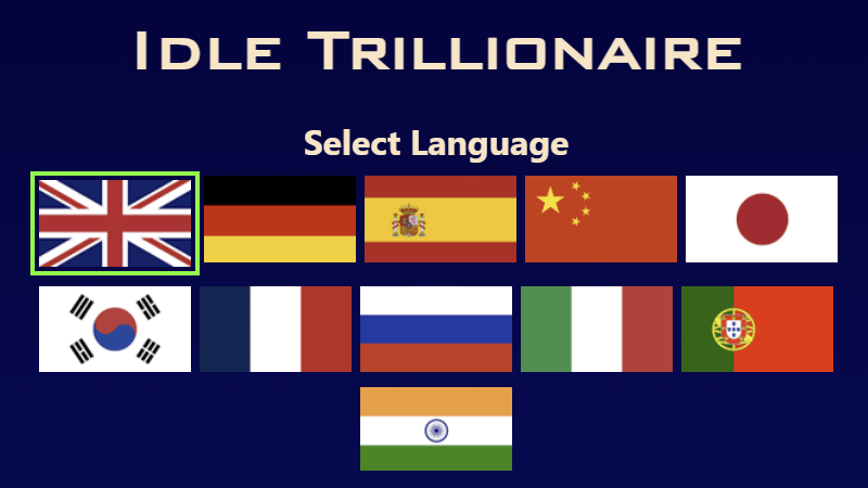 Steam :: Idle Trillionaire :: Localization Update, Now in 11 Languages!