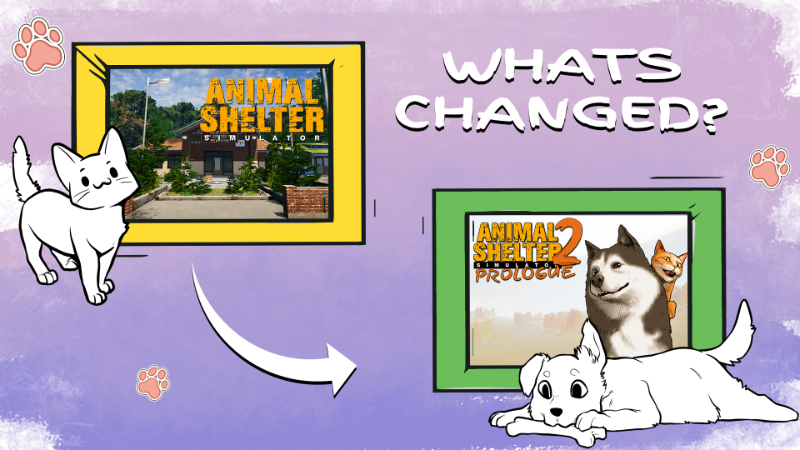 Animal Shelter 2 - What has changed? AS1 vs AS2 Prologue - Steam News