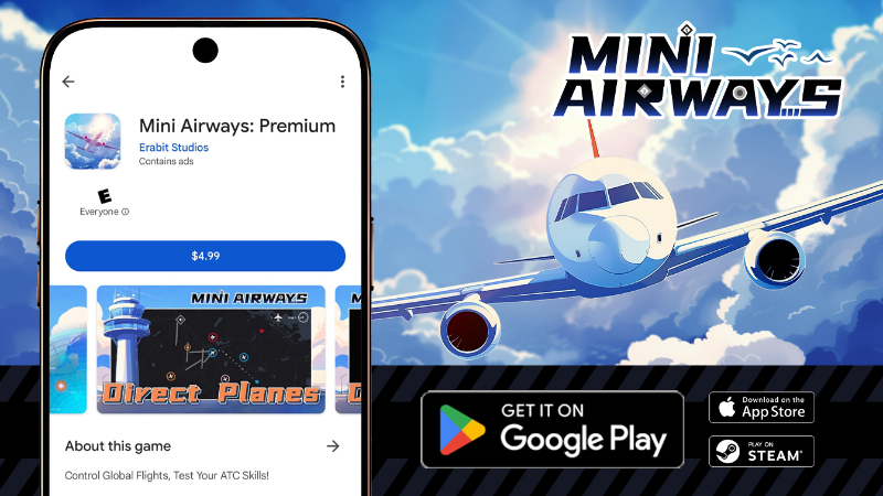 Mini Airways - ATC simulator - Mini Airways: Premium Mobile Version Now ...