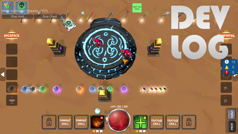 Wizard Realm - Dev Log 5 - Steam News