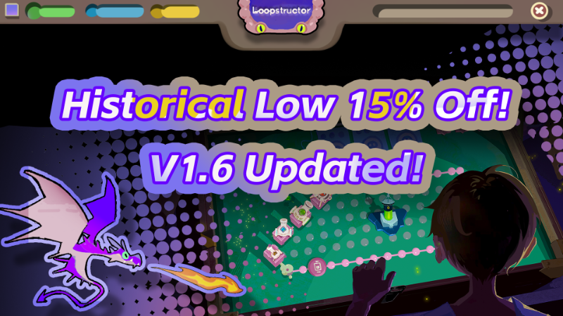 Loopstructor - Historical Low 15% off for Steam Autumn Sale!V1.6 updated!Steam Workshop Coming ...