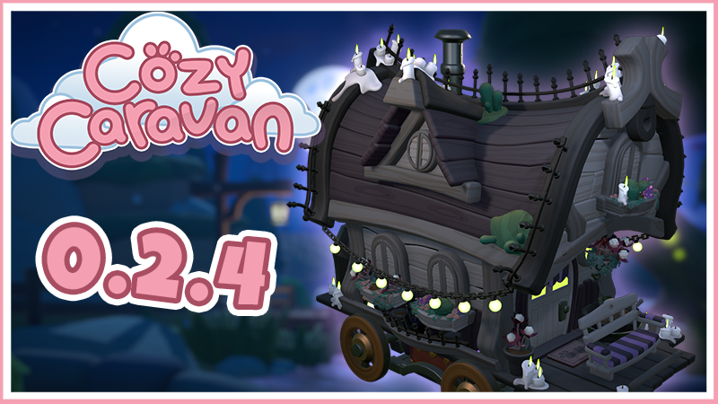 Steam :: Cozy Caravan :: Content Update 0.2.4 - New Gothic Caravan Pack
