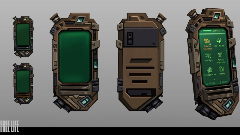 FREELIFE Playtest - Dev Diary 12 | Tech Companion—Hyper2800 Smartphone ...