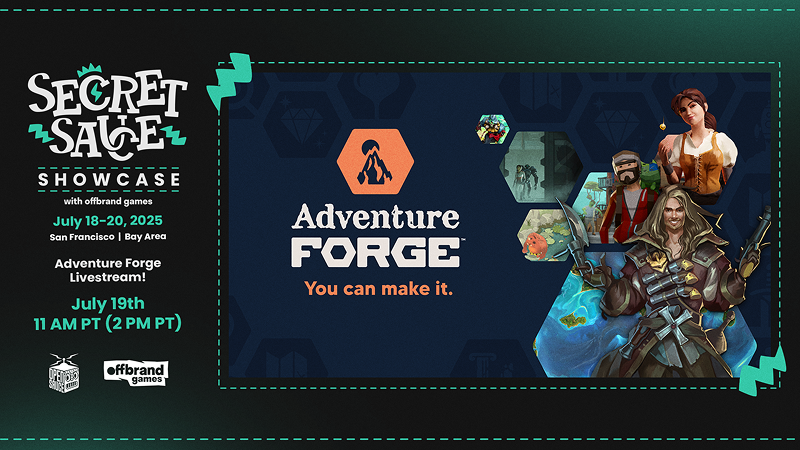 Adventure Forge - Adventure Forge: Secret Sauce - Steam News