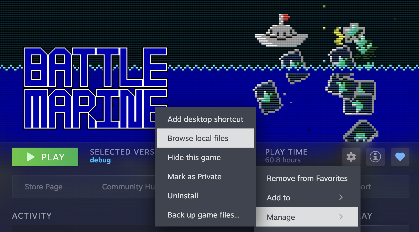 GBA version added · Battle Marine update for 31 May 2025 · SteamDB