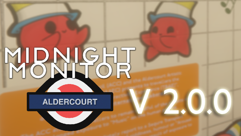 Midnight Monitor: Aldercourt - 2.0 Update - New Anomalies, A New Room ...