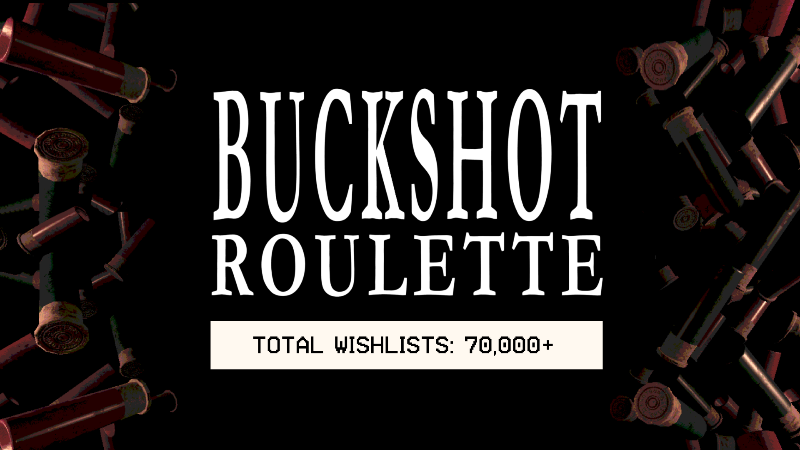 Steam :: Buckshot Roulette :: Buckshot Roulette 🎯 Breaking The Charts!