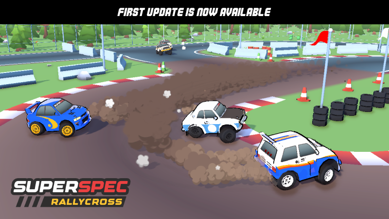 Steam :: SuperSpec Rallycross :: First post-launch update is now available!