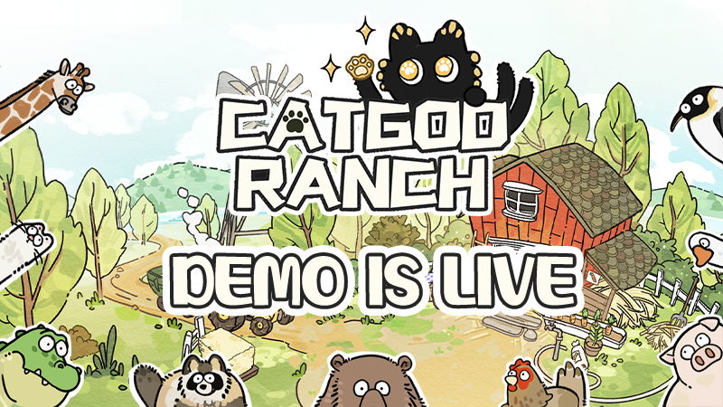 Cat God Ranch - FREE DEMO IS LIVE - Steam News