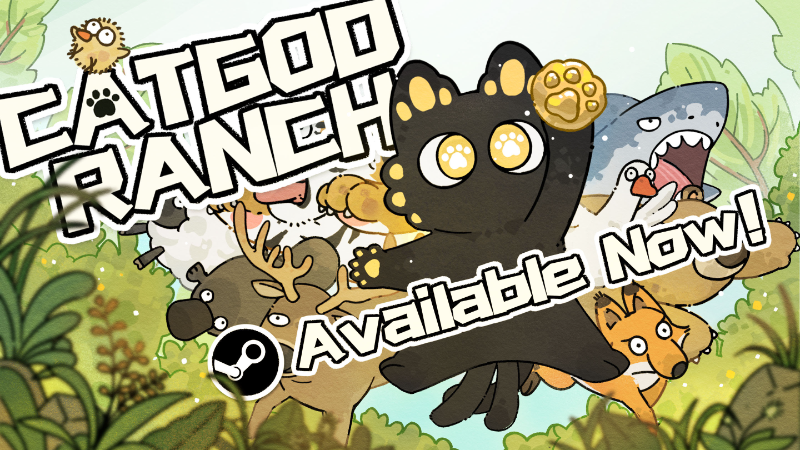 Cat God Ranch - Cat God Ranch is available now! - Steam News