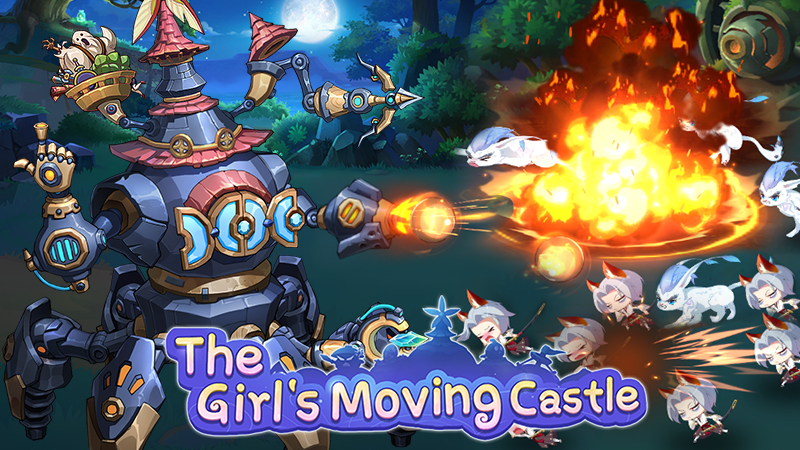 The Girl's Moving Castle - 「Mobile Fortress: Pursuit Mode」Launches on ...
