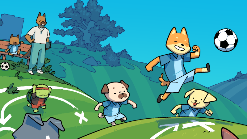 Pup Champs - July 2024 dev update - new artwork & more! - Steam News