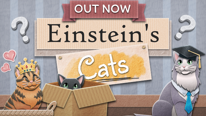 Einstein's Cats - Einstein's Cats is Available Now! - Steam News