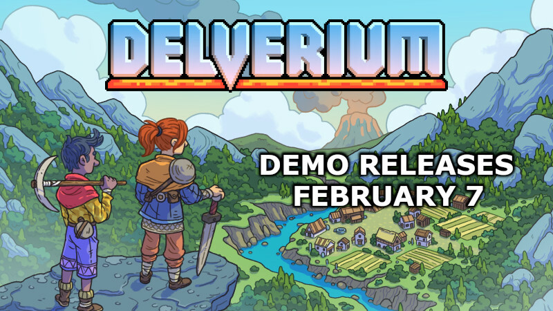 Delverium - Delverium Demo Launches February 7 - Steam News