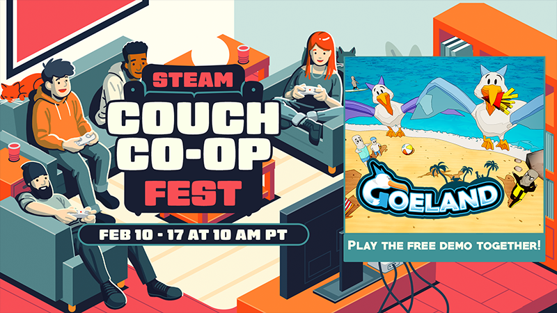 Goeland - Couch co-op fest: A Special Surprise! - Steam News