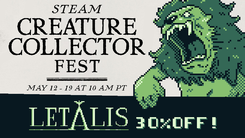 Letalis - LETALIS Joins the Steam Creature Collect Fest – 30% Off ...