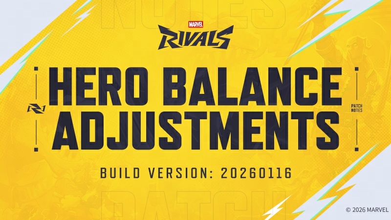 Marvel Rivals Version 20260116 Balance Post • WutsHot