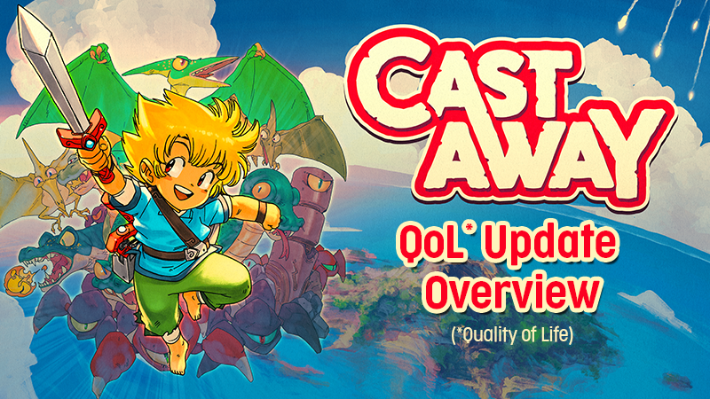 Castaway - QoL update overview - Steam News