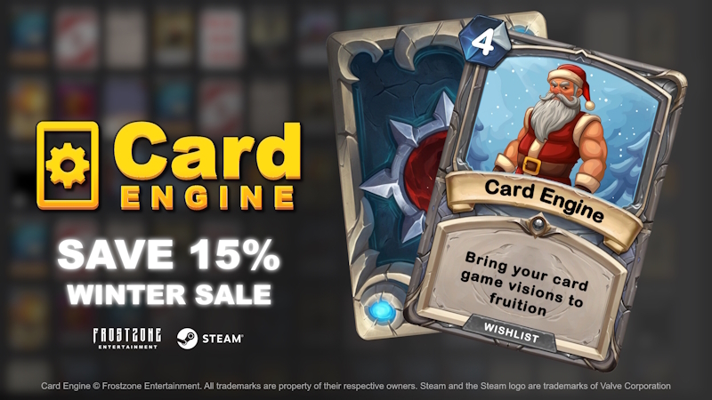 Card Engine - Card Engine Winter Sale - Steam News