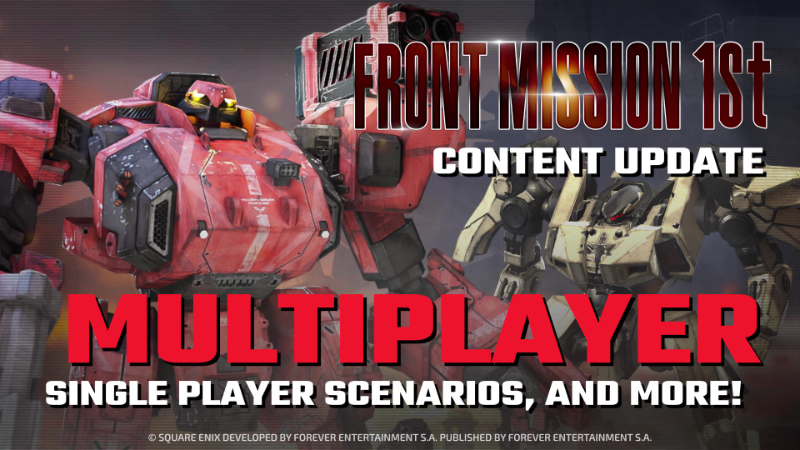 FRONT MISSION 2: Remake - A new multiplayer update to FRONT MISSION 1st ...