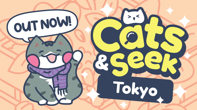 Steam :: Cats Around Us: Giant Cat :: Cats and Seek: Tokyo is out now!