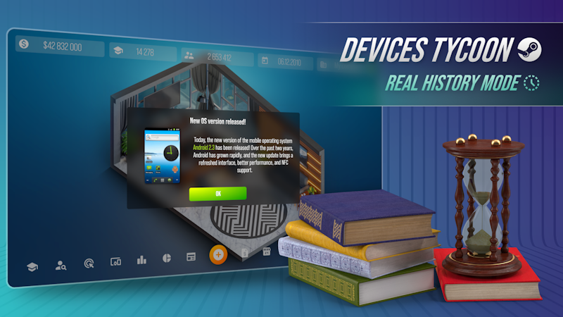 Devices Tycoon - Real History Mode - Steam News