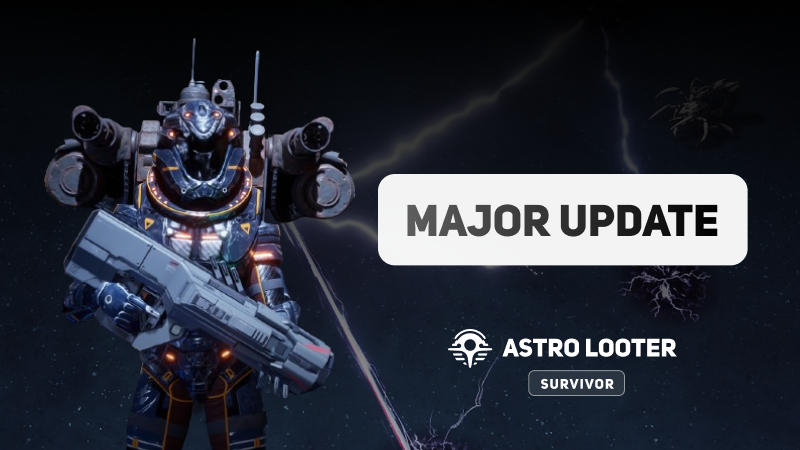 Astro Looter: Survivor - New Weapon Overclock Skills and UI Optimization - Steam News