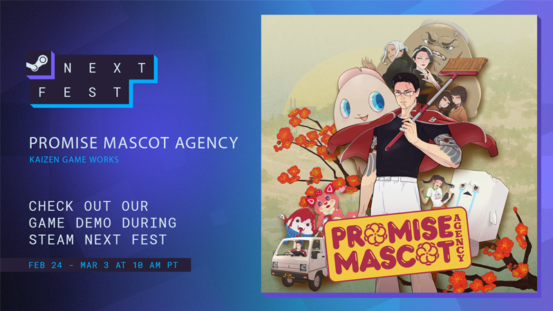 Promise Mascot Agency - Promise Mascot Agency in Steam Next Fest ...