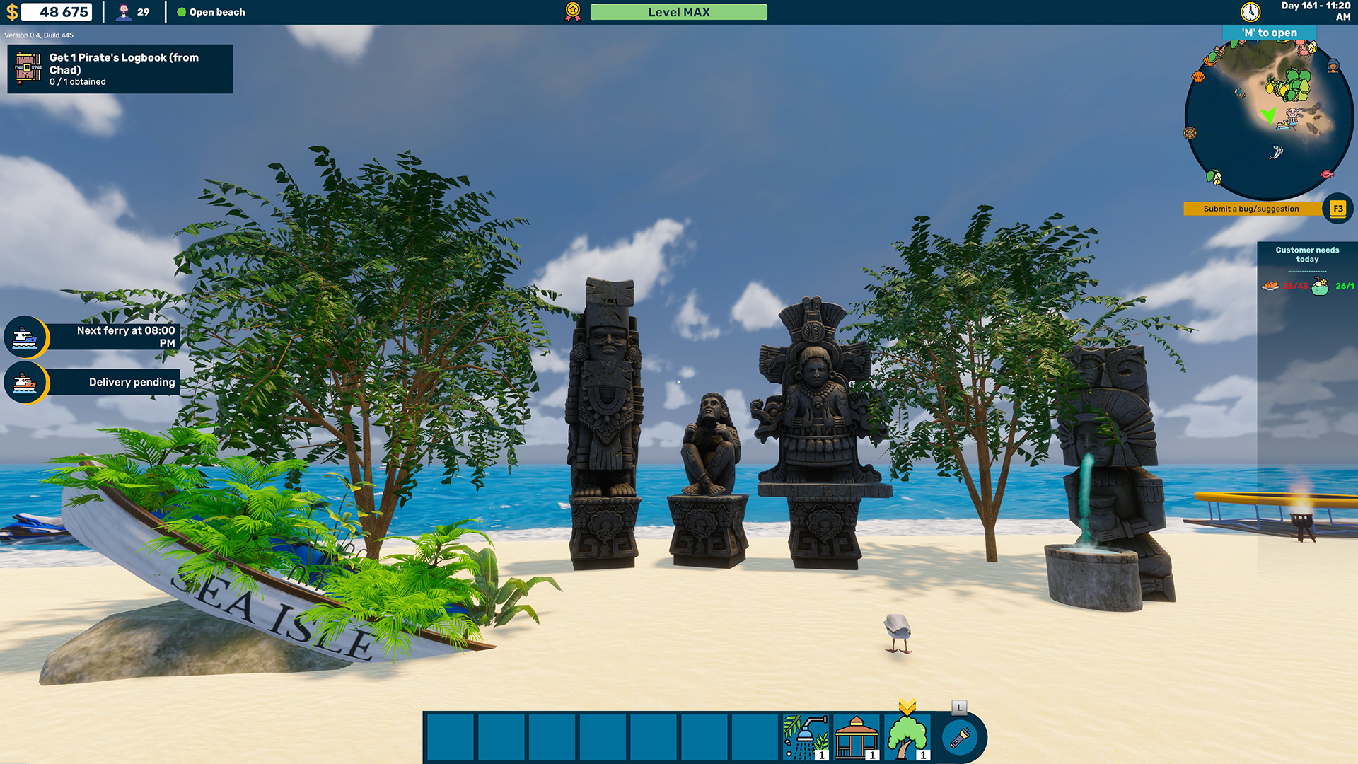 Update 0.4: ACT III · Tropical Resort Simulator (Paradise Beach ...
