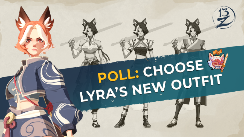 13Z: The Zodiac Trials - POLL: Choose Lyra's New Outfit! - Steam News