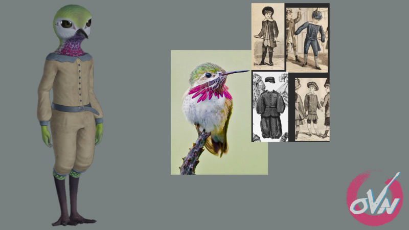 Pigeon - Character Design! - Steam News