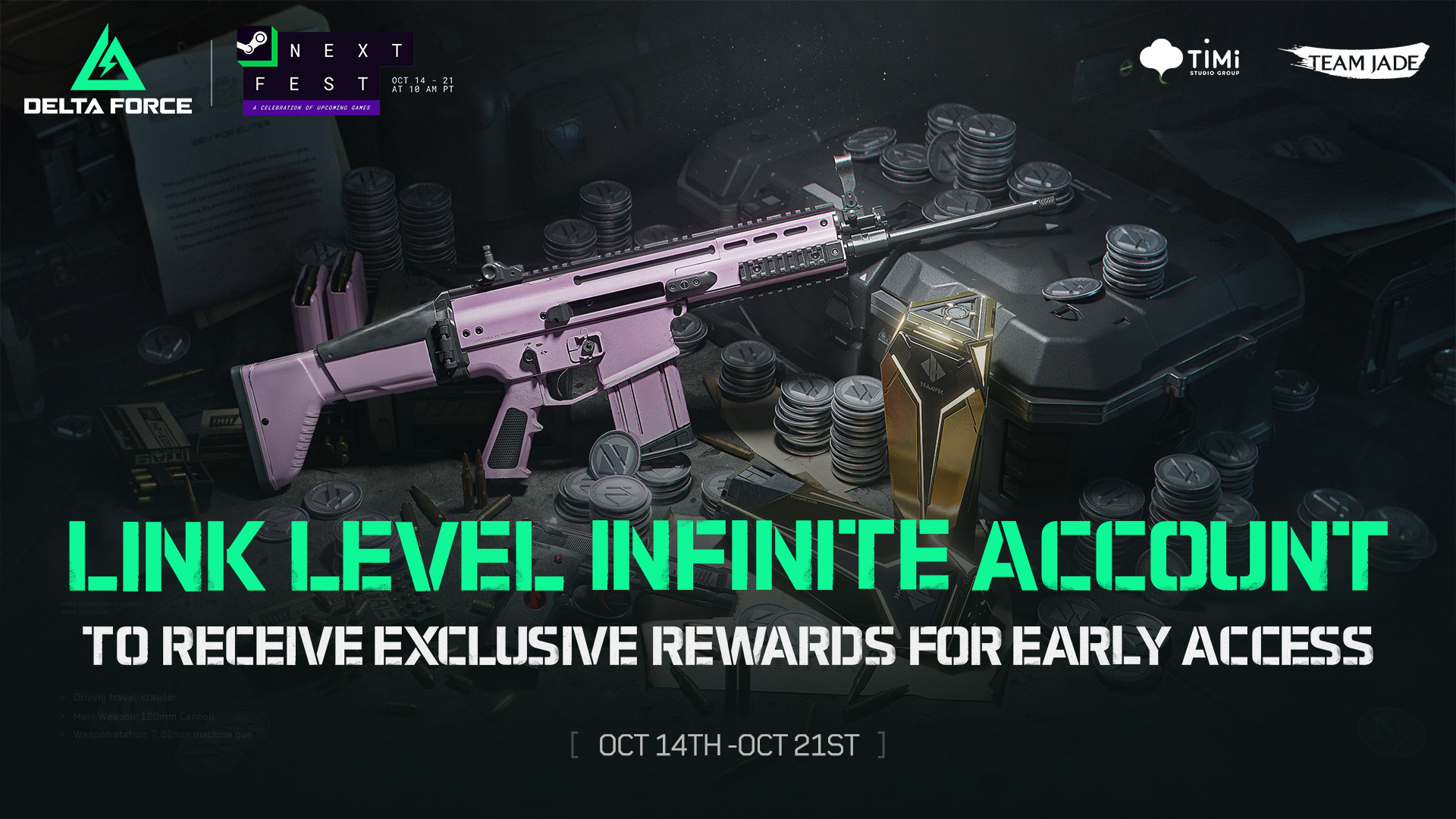 Exclusive Early Access Rewards · Delta Force update for 14 October 2024 ...