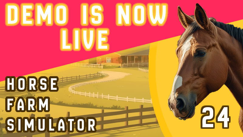 Horse Farm Simulator - Horse Farm Simulator Demo Version Now Live ...