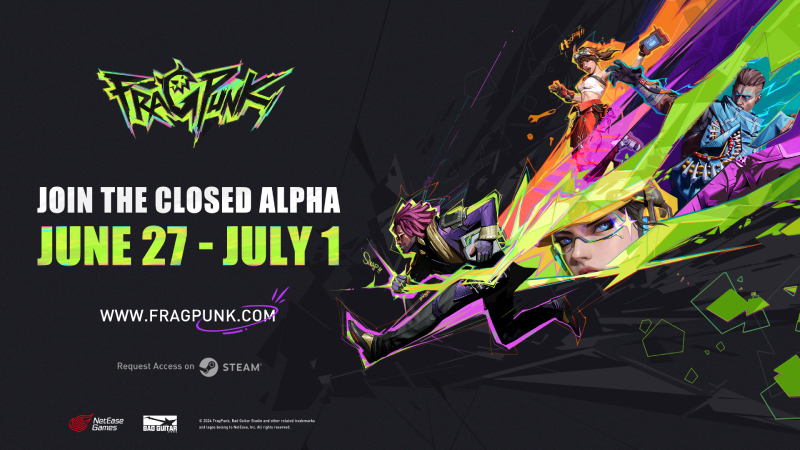Steam :: FragPunk :: FragPunk CLOSED ALPHA TEST BEGINS ON JUNE 27th！