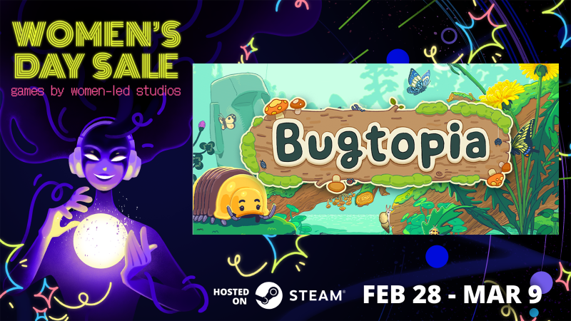Steam :: Bugtopia :: Bugtopia is participating The Women's Day Sale!