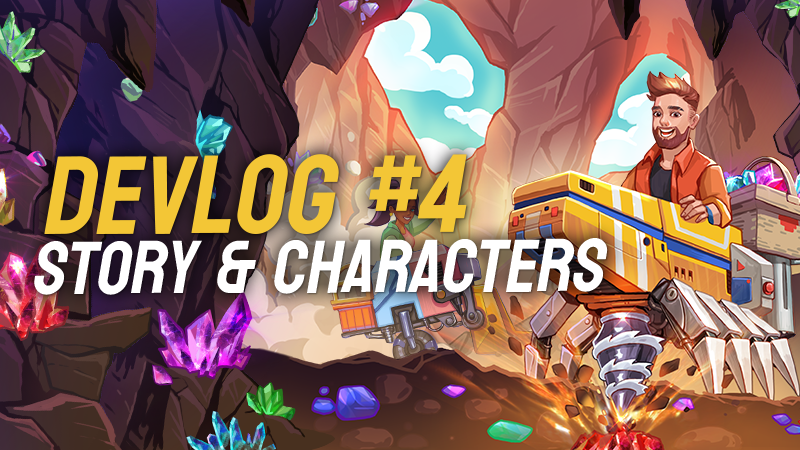 Super Mining Mechs - Devlog #4: Story & Characters - Steam News