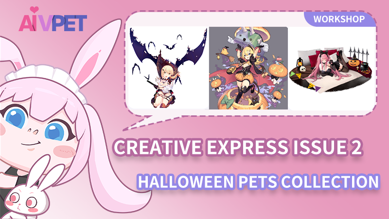 Ai Vpet - Ai Vpet Creative Express Issue 2: Halloween themed desktop ...