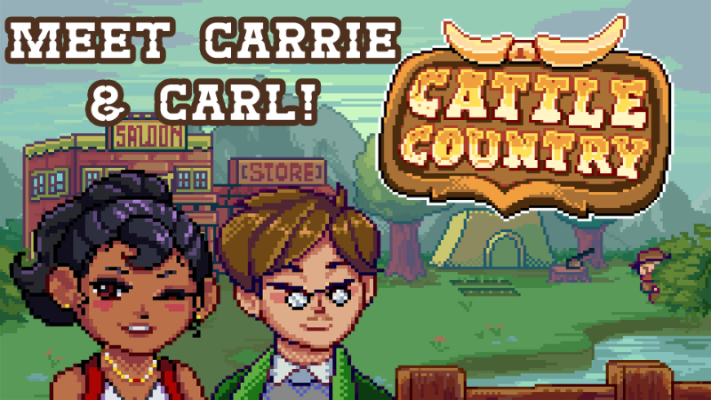 Steam :: Cattle Country :: Meet Carrie and Carl!