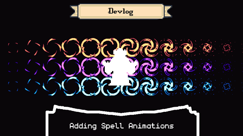 Spammerina - Devlog: Adding Spell Animations - Steam News