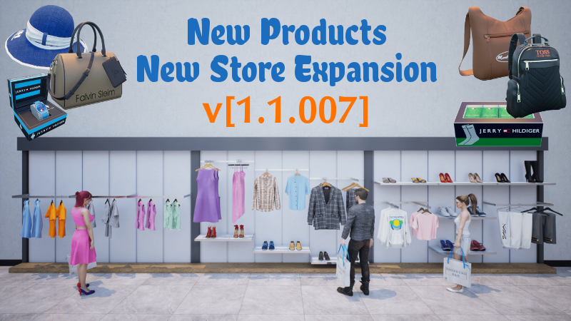 Retail Company Simulator - v[1.1.007] New Products and Store Expansion ...