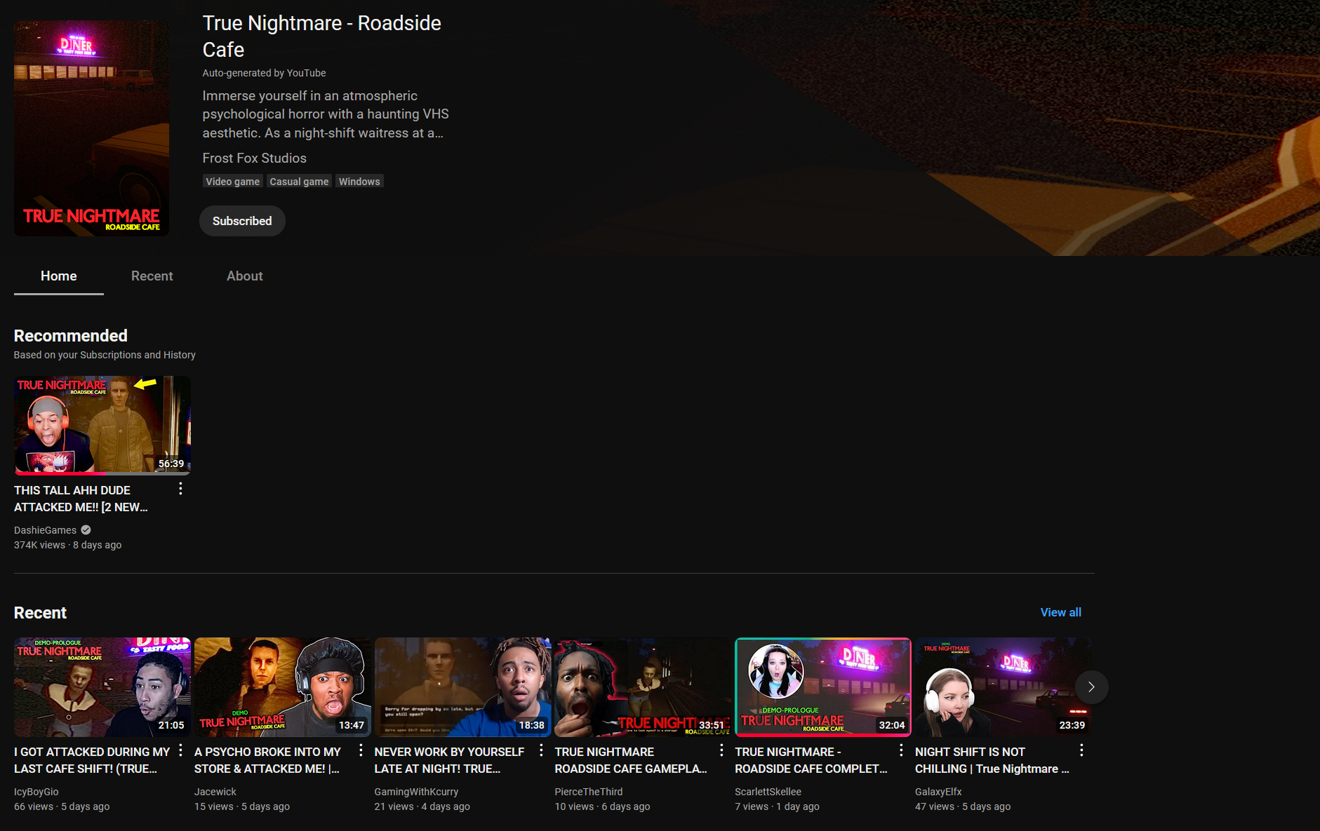 Steam Community :: True Nightmare - Roadside Сafe