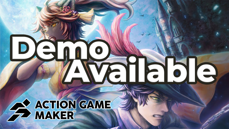 ACTION GAME MAKER - Limited-time demo now available ! *Download button ...