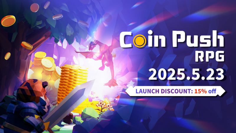 [Coin Push RPG] is now officially released! Come and claim the full ...