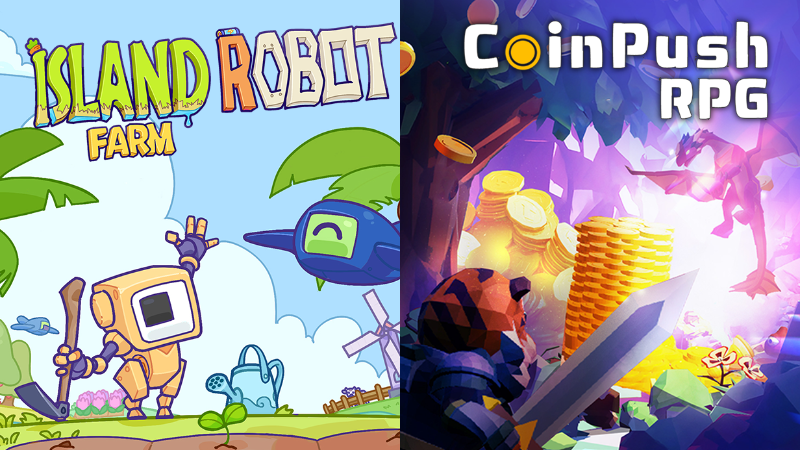 Coin Push RPG - Coin Pusher Heroes X Island Robot Farm Bundle Now ...