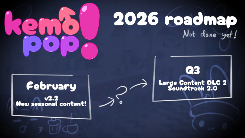 Steam :: Kemopop! :: The 2026 Roadmap!