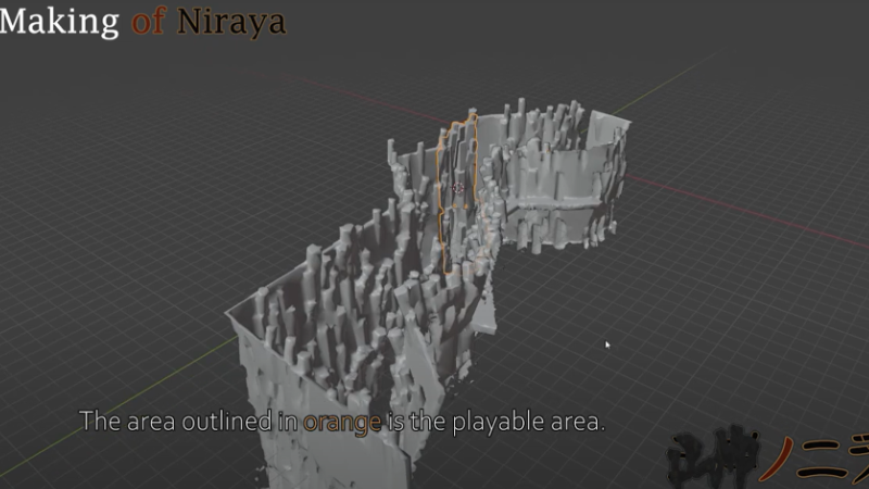 Niraya of - [Making of Niraya]Creation of distant scenery by procedural ...