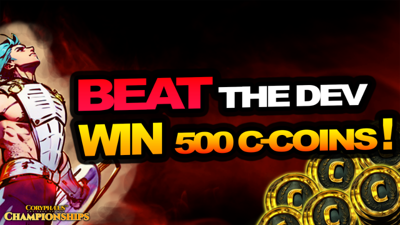 Coryphaeus Championships - THE DEV SLAYER CHALLENGE - Steam News