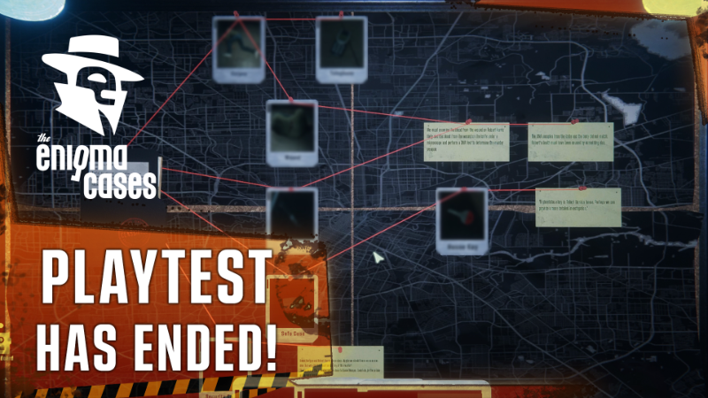 The Enigma Cases - The Enigma Cases – Playtest Has Ended! - Steam News