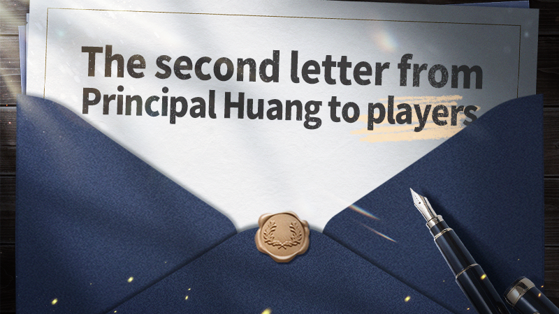 Game of Fate: Chasing Through Time - The 2nd Letter from Principal ...